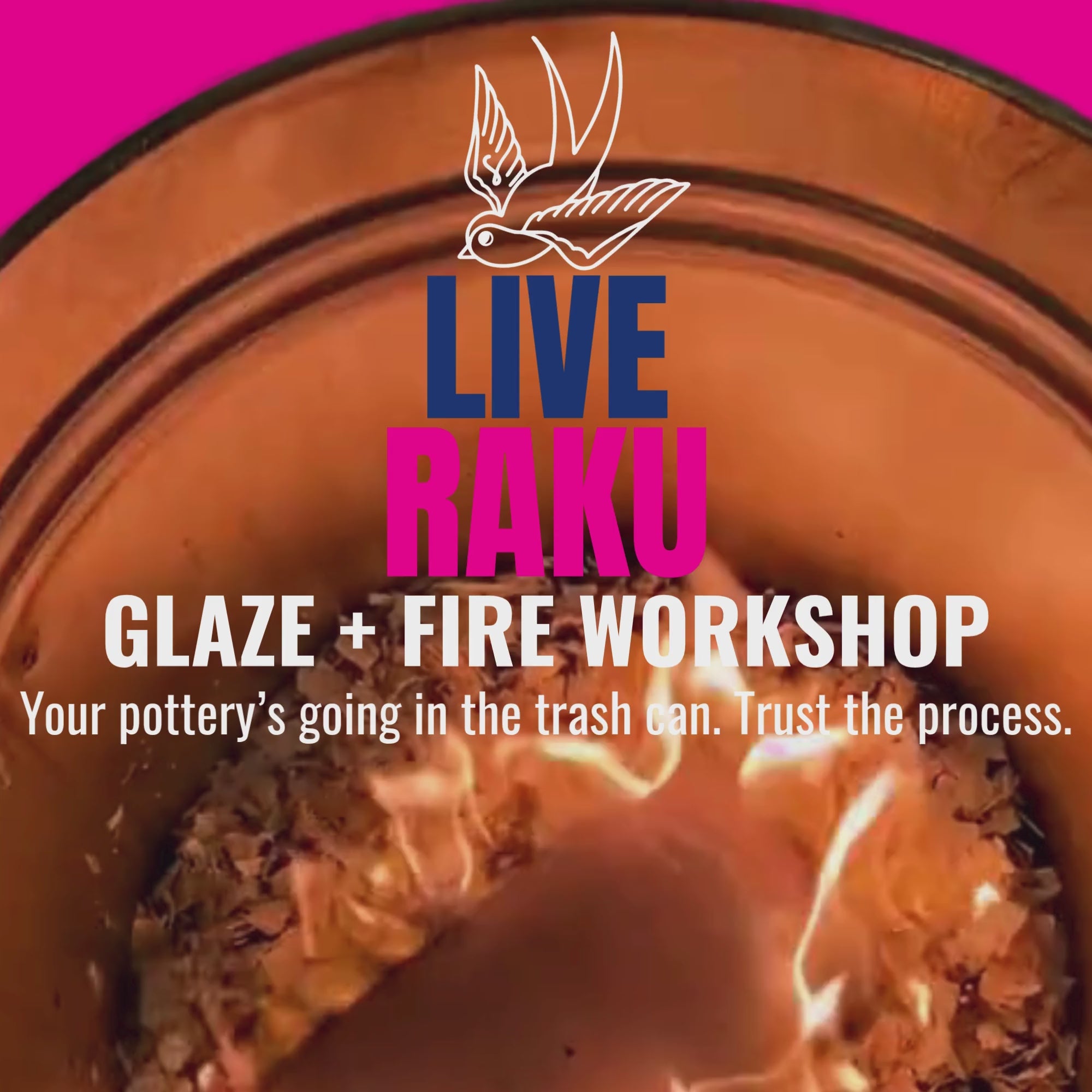 It’s Lit: Raku Edition – Smashed Clay + Studios