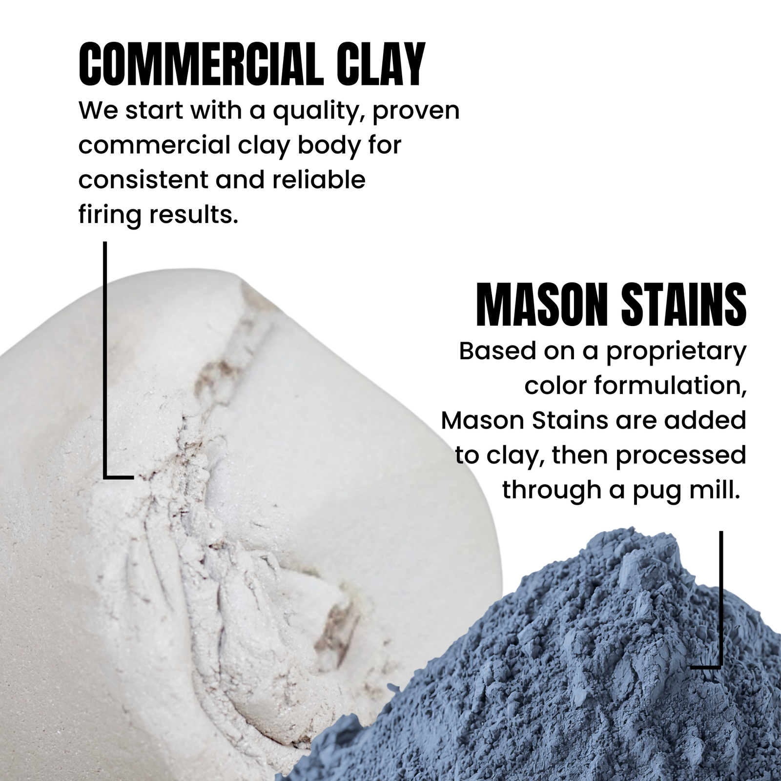 Colored Clay + Slip – Smashed Clay + Studios