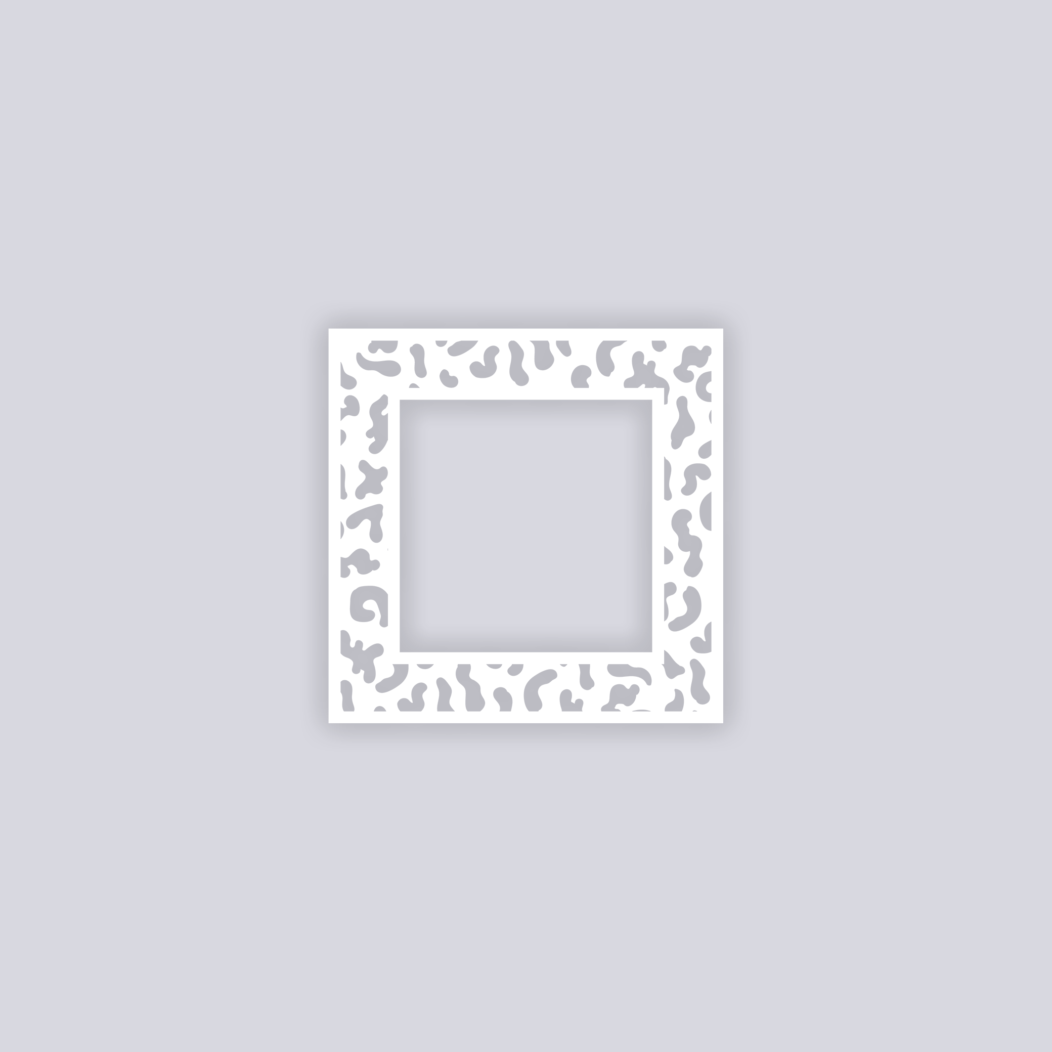 Morph Square Rim Clay Stencil – Smashed Clay + Studios