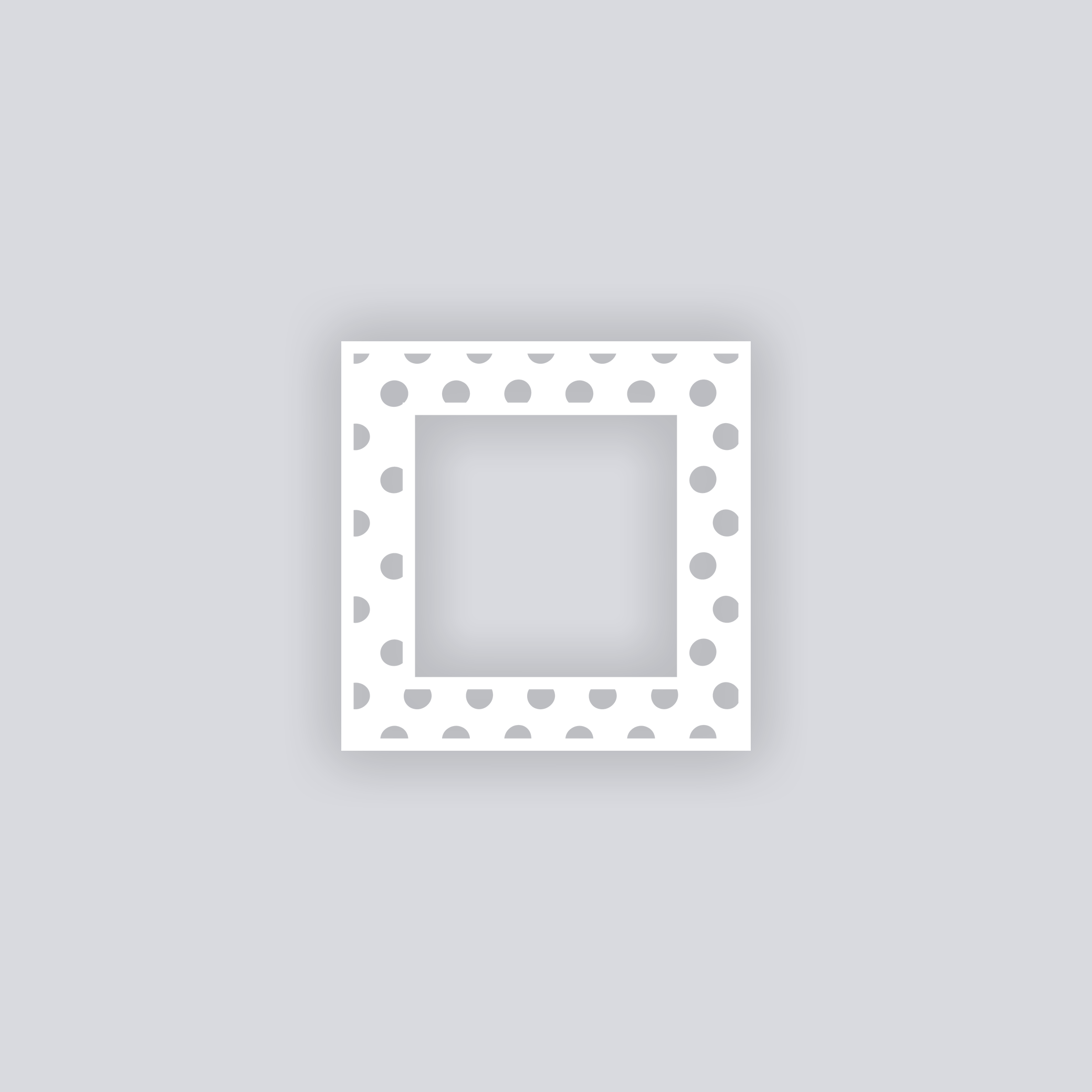 Spot On Square Rim Clay Stencil – Smashed Clay + Studios