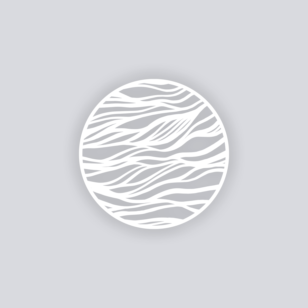 Tidal Circle Clay Stencil – Smashed Clay + Studios