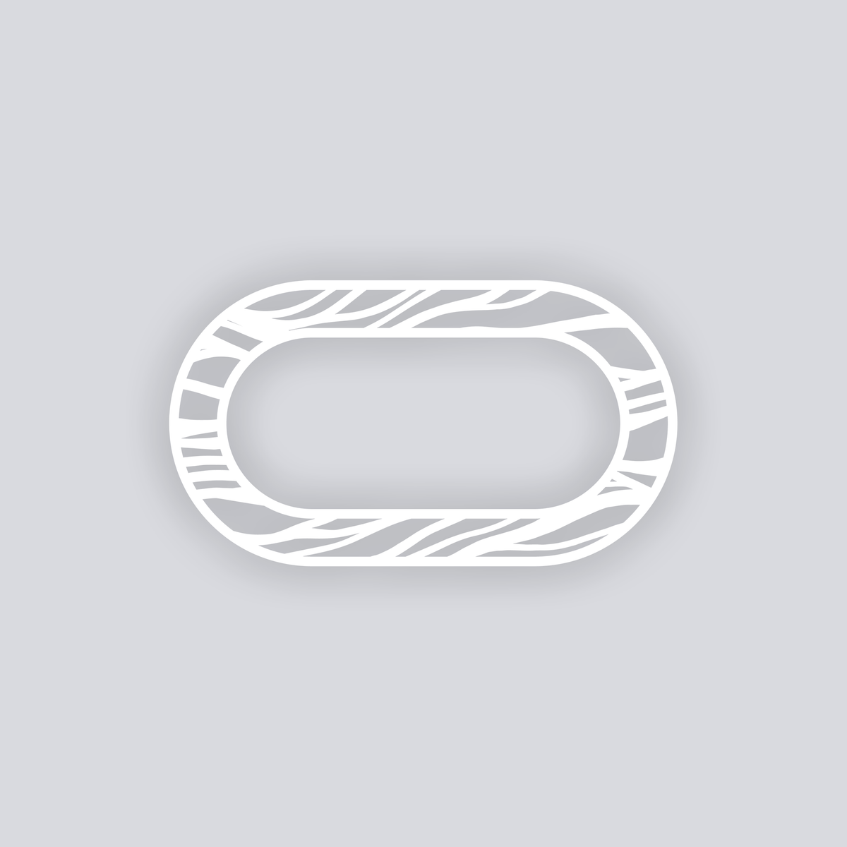 Tidal Rounded Rectangle Rim Clay Stencil – Smashed Clay + Studios