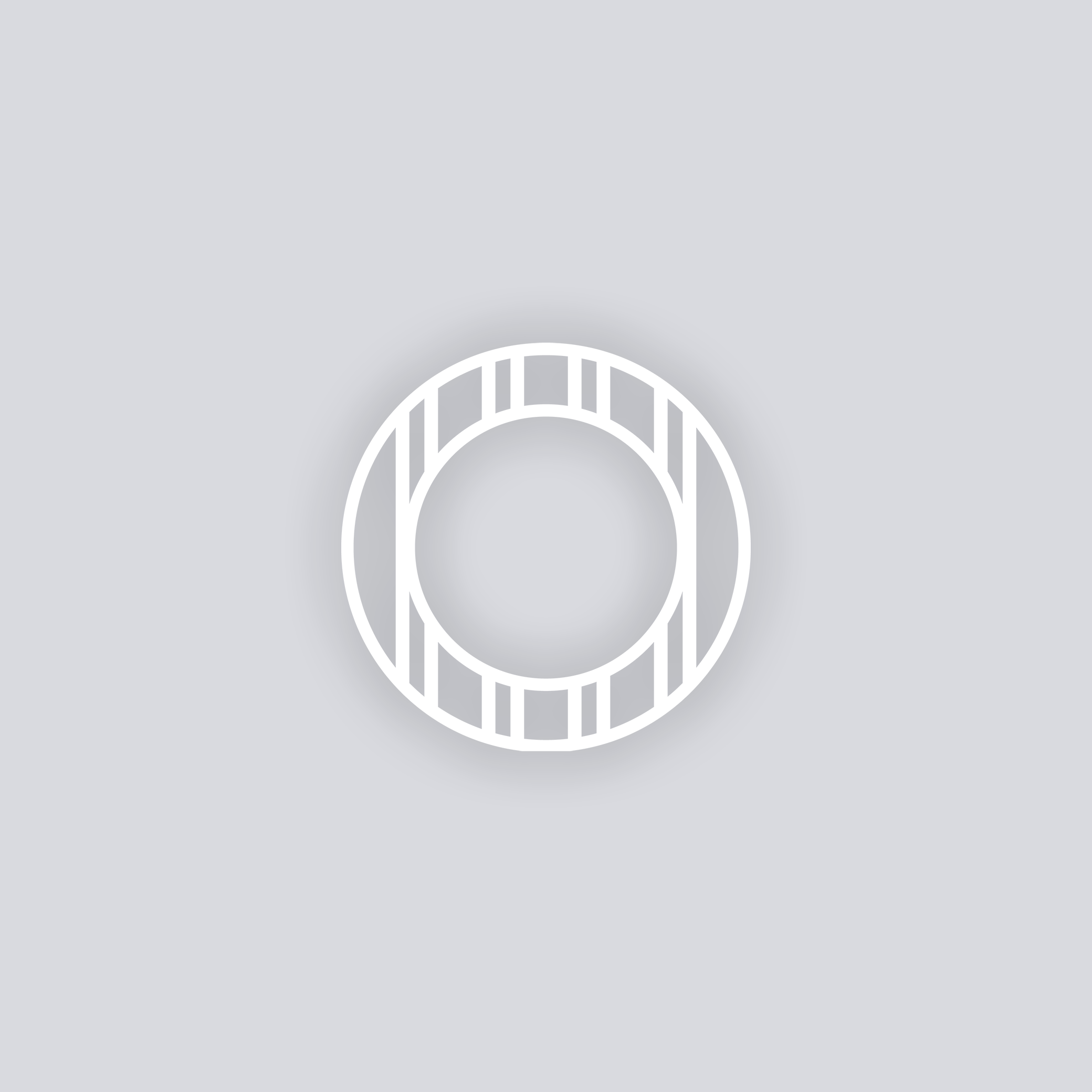 Varied Stripes Circle Rim Clay Stencil – Smashed Clay + Studios